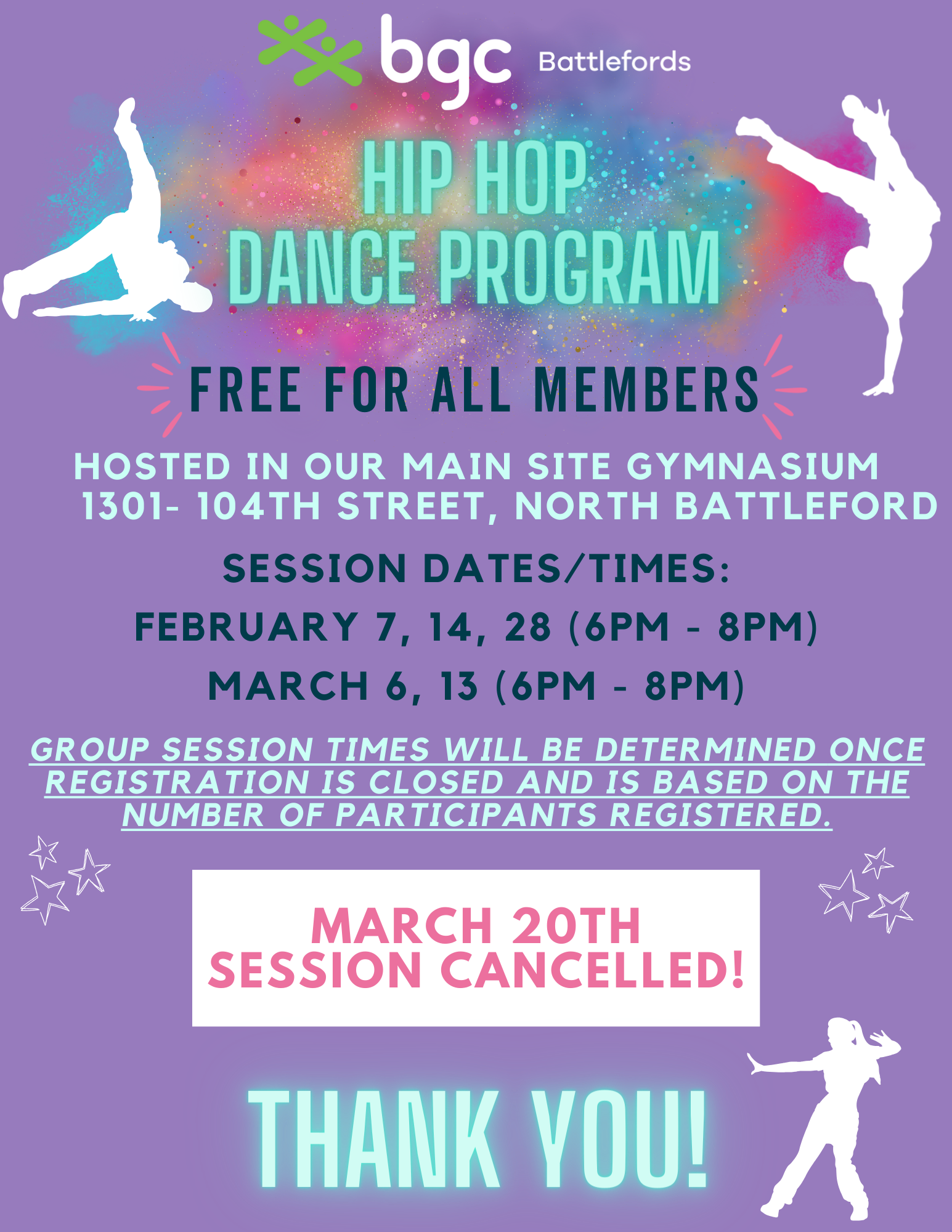 Hip Hop Dance Program - Battlefords Boys & Girls Club