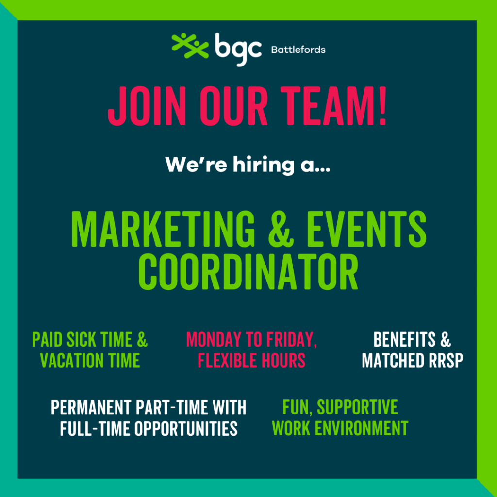 Marketing & Events Coordinator - Battlefords Boys & Girls Club