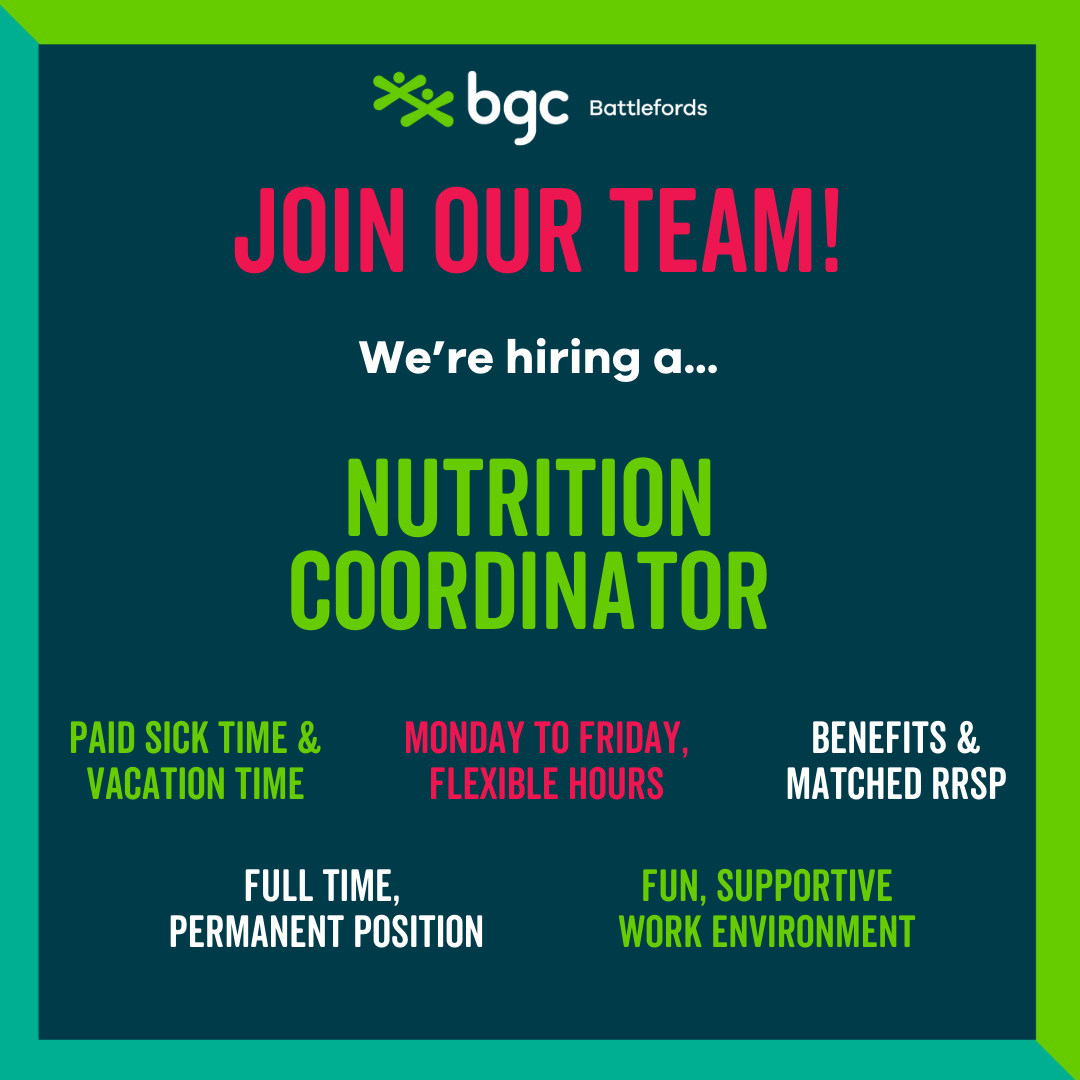 Nutrition Coordinator - Battlefords Boys & Girls Club