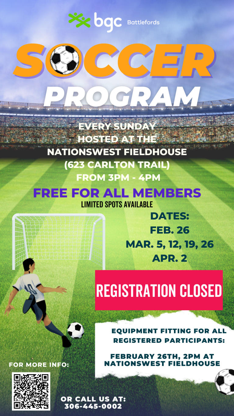 Soccer Program - Battlefords Boys & Girls Club